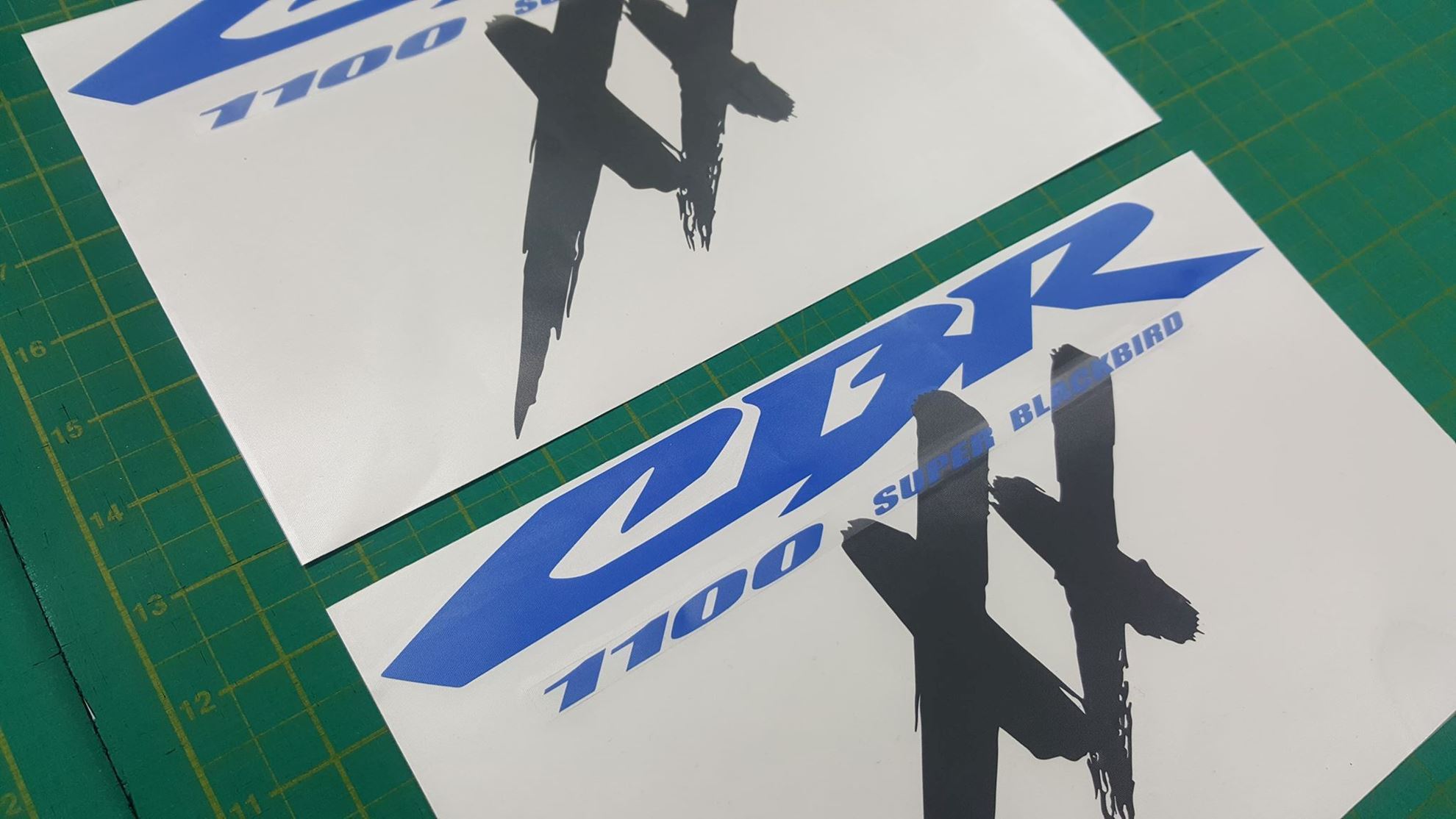 Zen Graphics - CBR Super Blackbird fairing Decals / Stickers