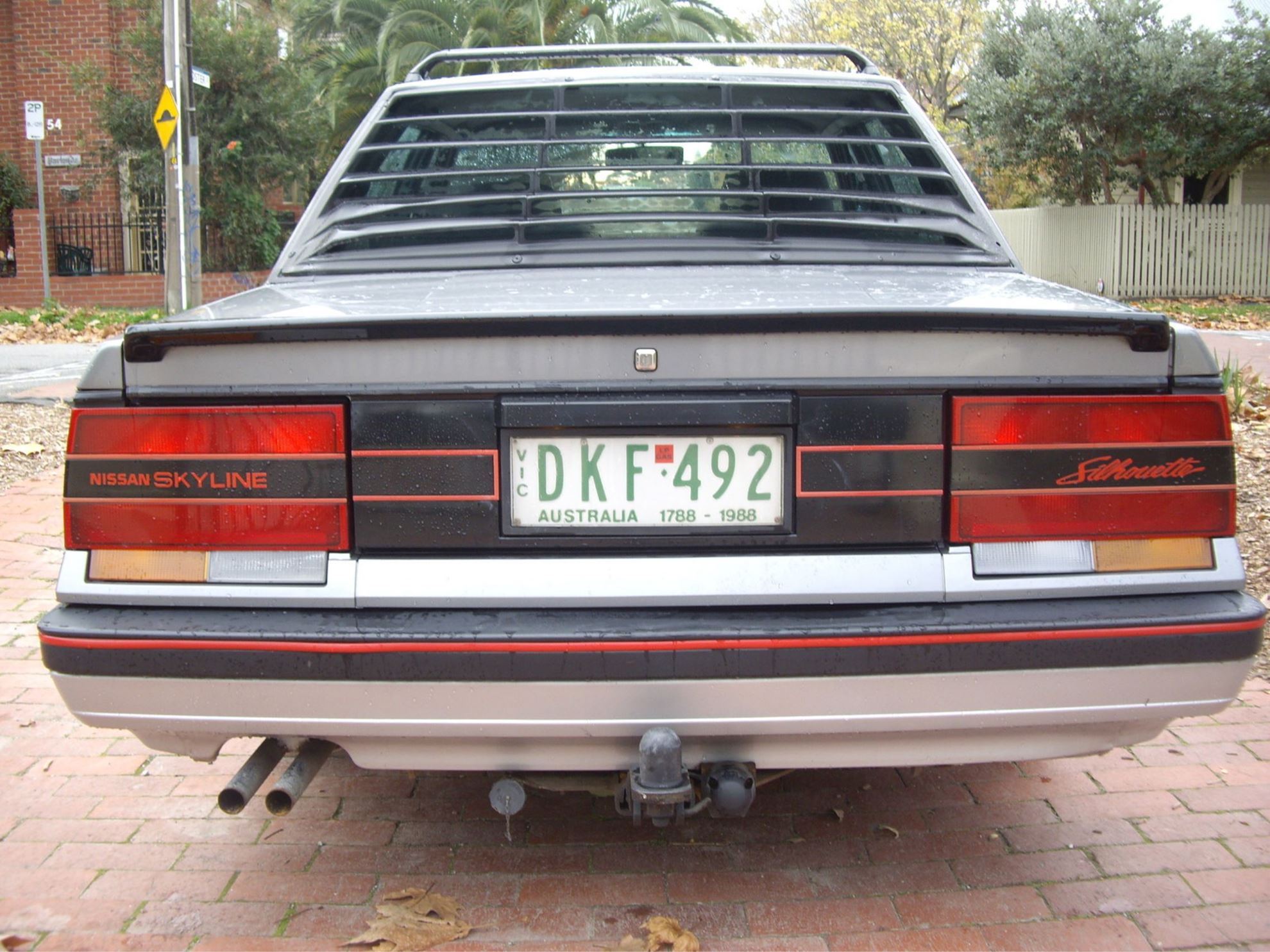 Zen Graphics - Nissan Skyline R31 Silhouette replacement rear Stickers ...