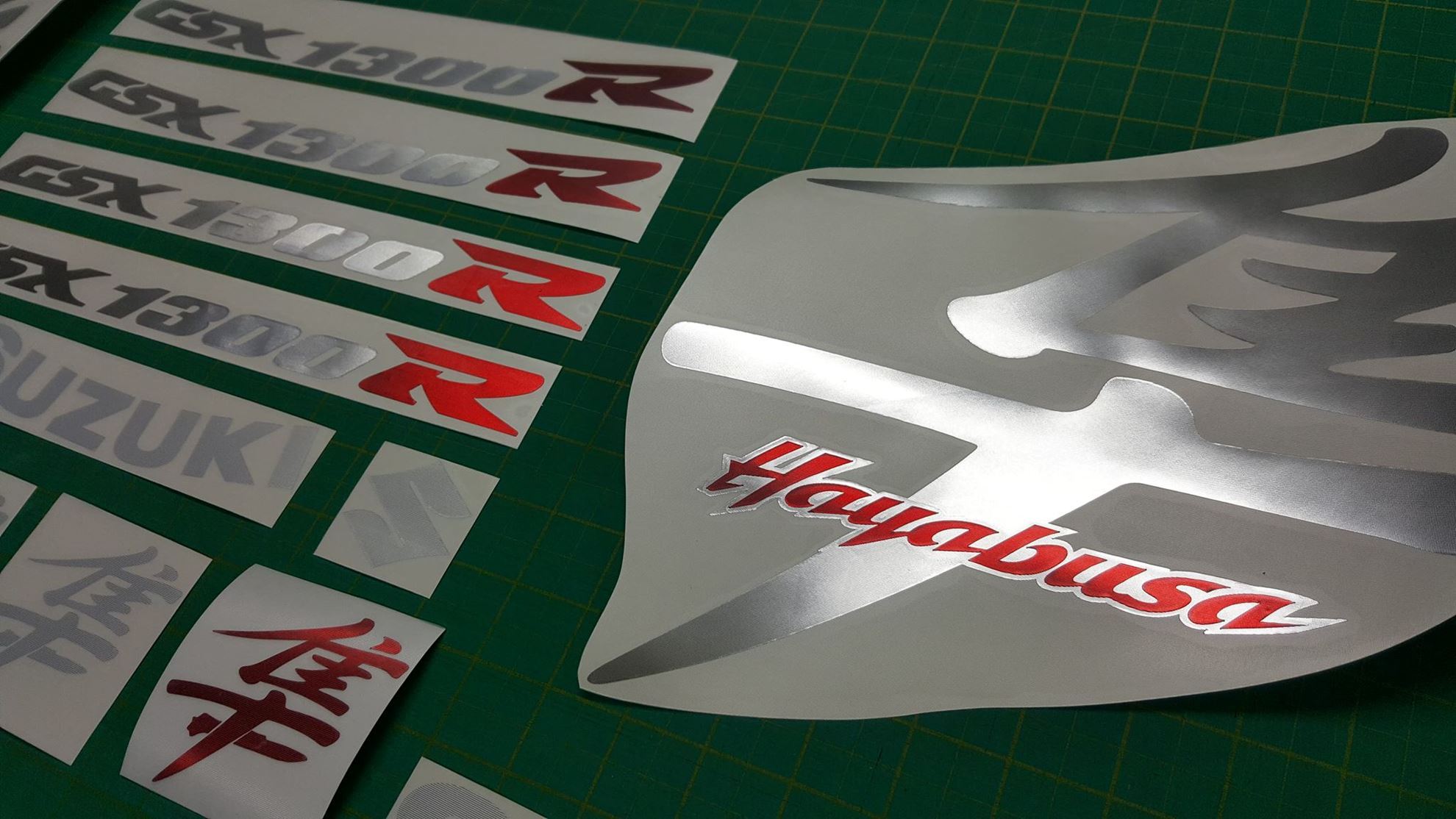 Zen Graphics - Suzuki Hayabusa GSX 1300R 1999 - 2007 replacement Decals ...