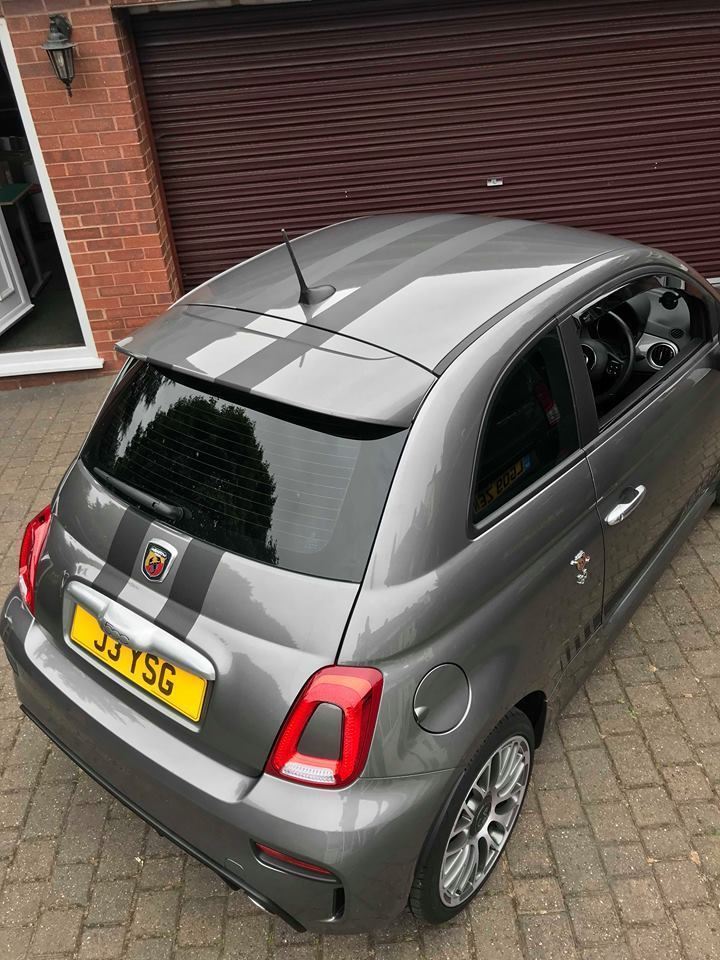 Zen Graphics - Fiat 500 / 595 Tributo Ferrari Carbon Fibre over the top ...