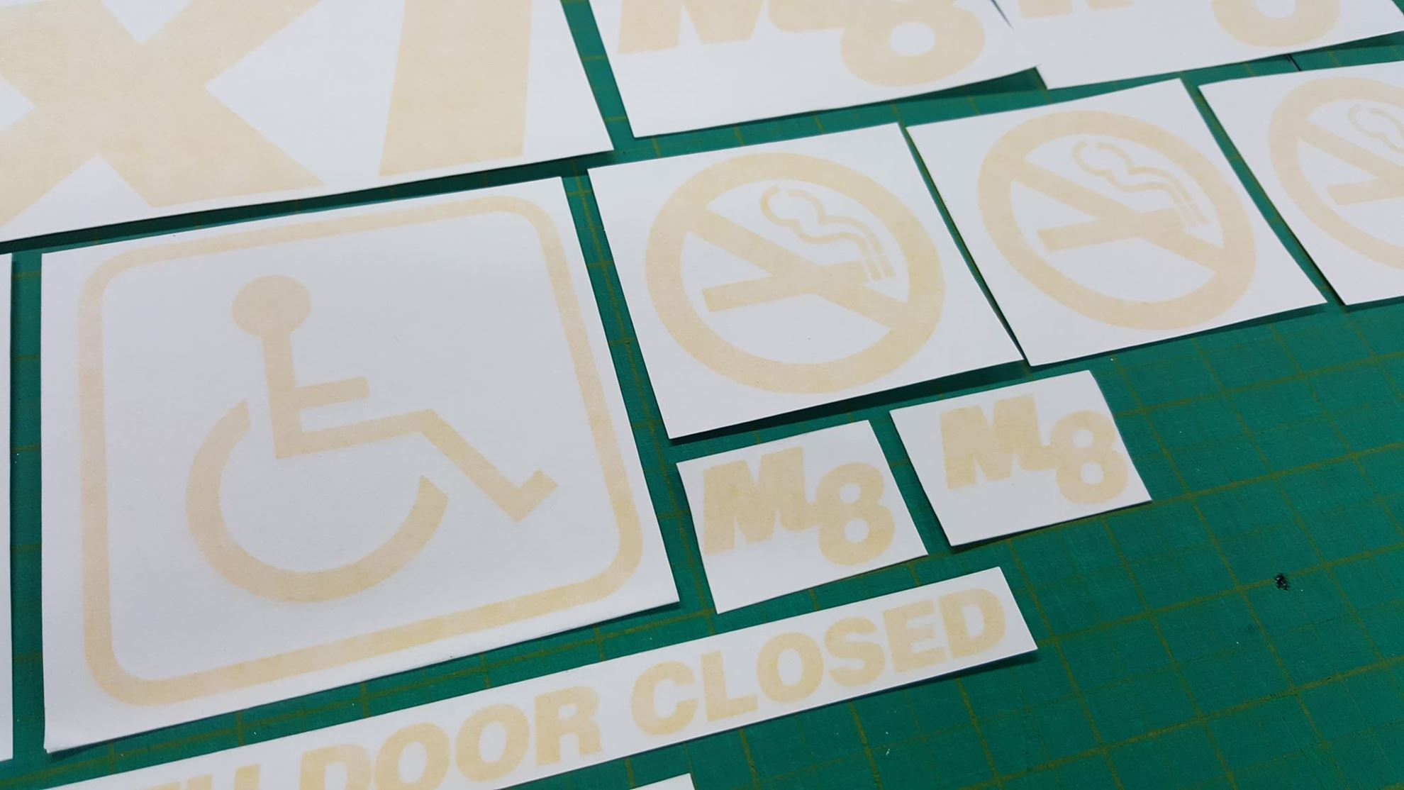 Zen Graphics - Mercedes Vito M8 Taxi Minicab Graphics / Stickers / Decals