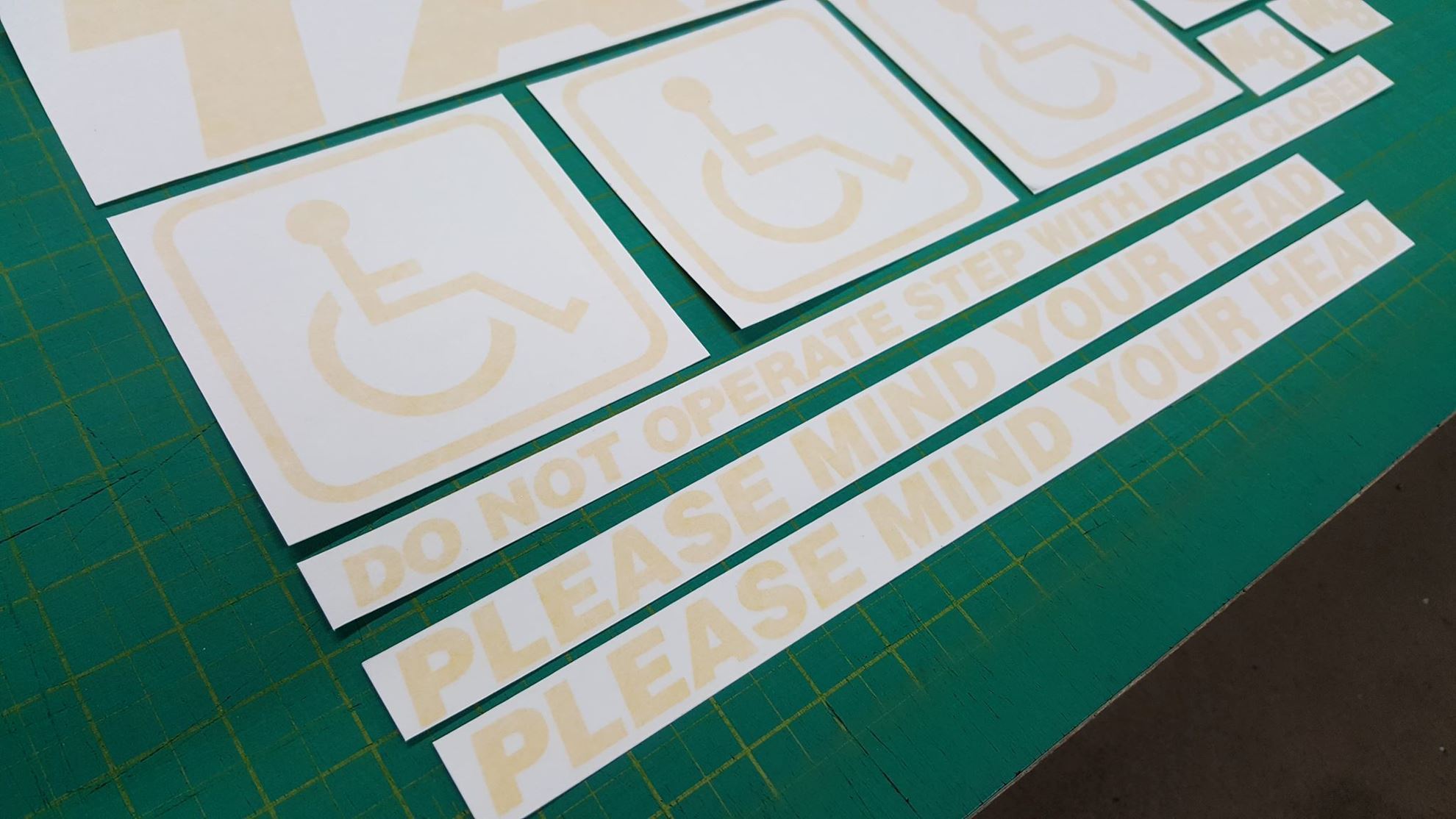 Zen Graphics - Mercedes Vito M8 Taxi Minicab Graphics / Stickers / Decals