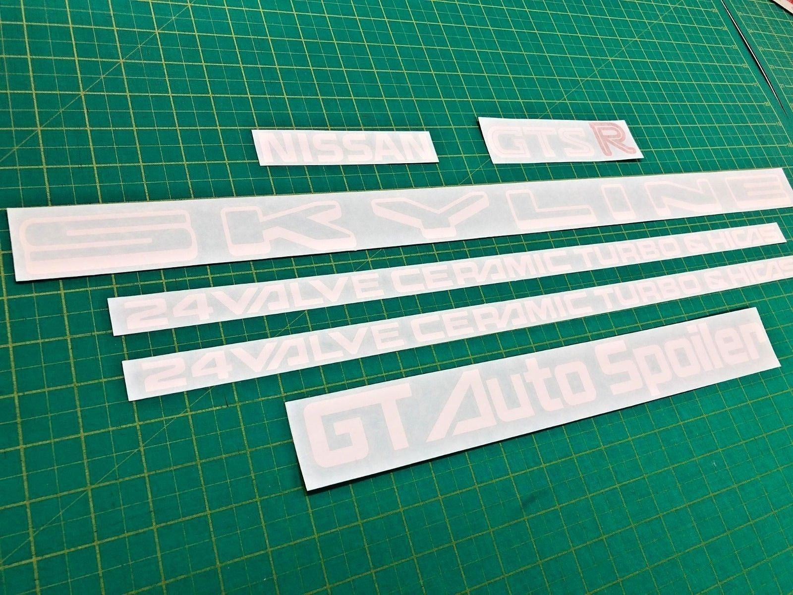 Zen Graphics - Nissan R31 Skyline GTS-R restoration Decals / Stickers