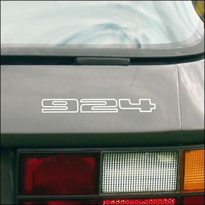 Zen Graphics - 924 replacement rear Decal / Sticker