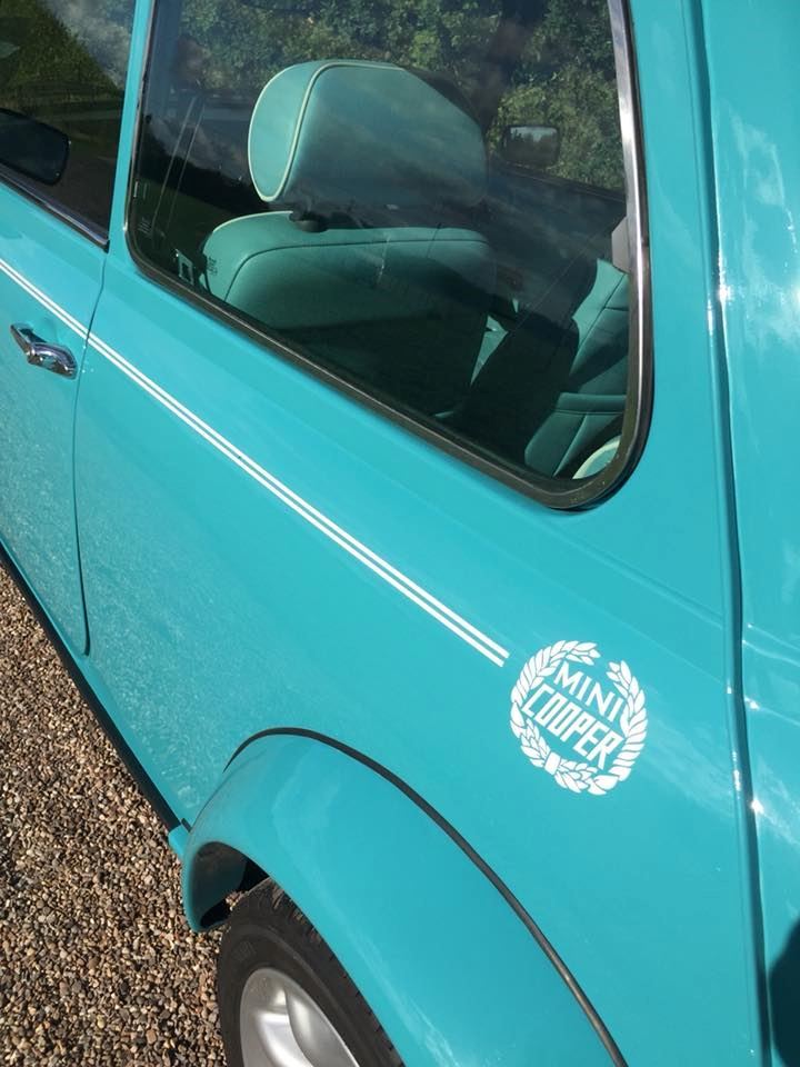 Zen Graphics - Classic Mini Cooper restoration Decals / Pin Stripes ...