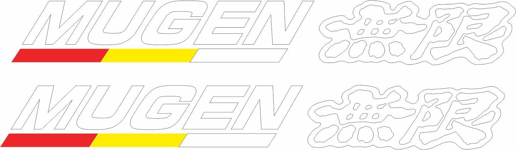 Zen Graphics - Mugen Decals / Stickers