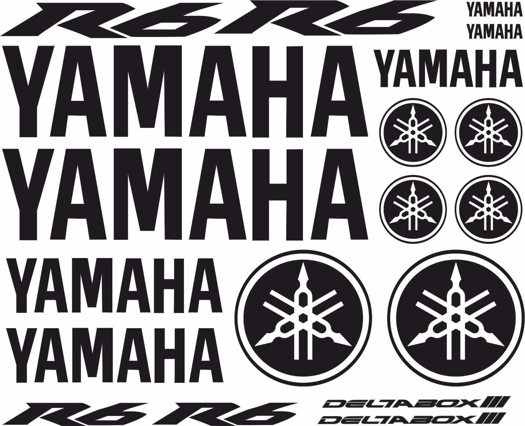 Zen Graphics - Yamaha R6 2004 - 2007 Decals / Sticker kit