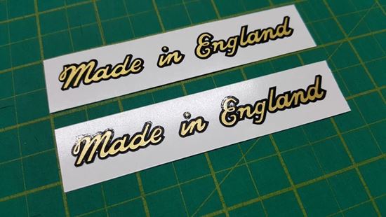 Zen Graphics - "Made in England" Decals / Stickers