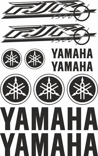 Zen Graphics - Yamaha FJR 1300 Warrior Decals / Sticker kit
