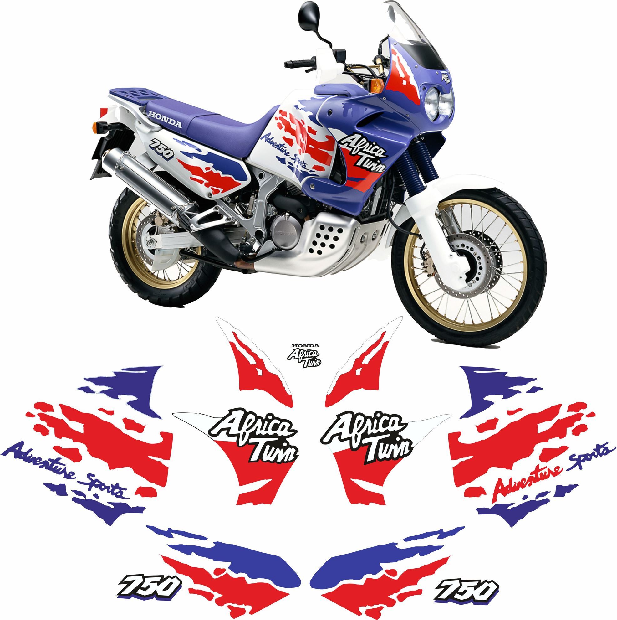 Zen Graphics - Honda XRV African Twin 750 1994 full replacement Decals / Stickers