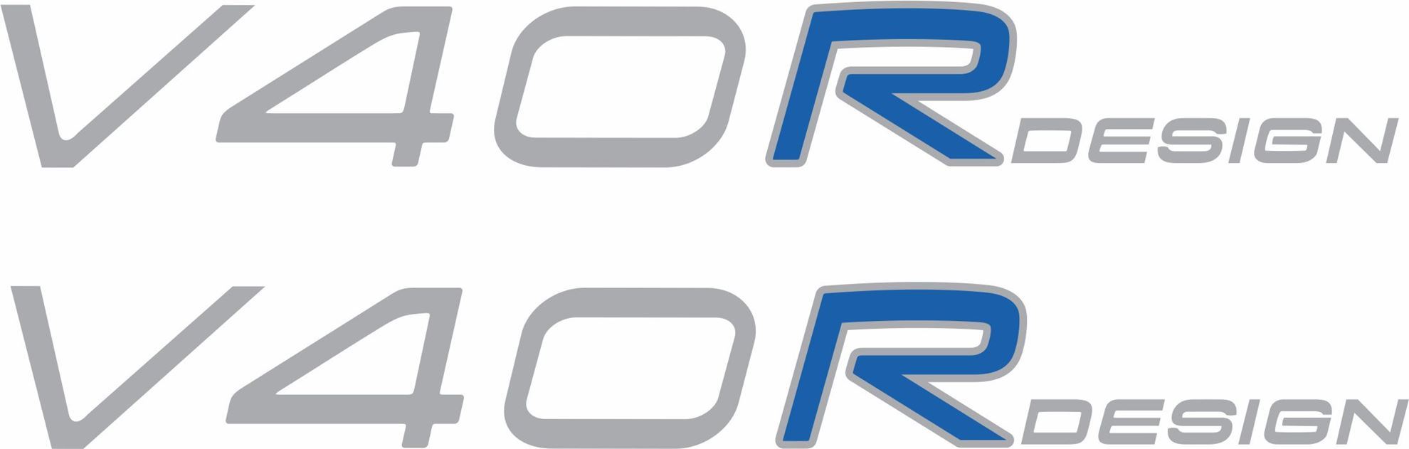 Zen Graphics - Volvo V40 R Design Decals / Stickers