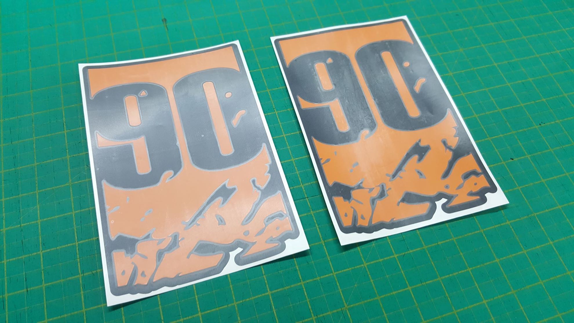 Zen Graphics - Land Rover Defender 90 side wing panel Decals / Stickers