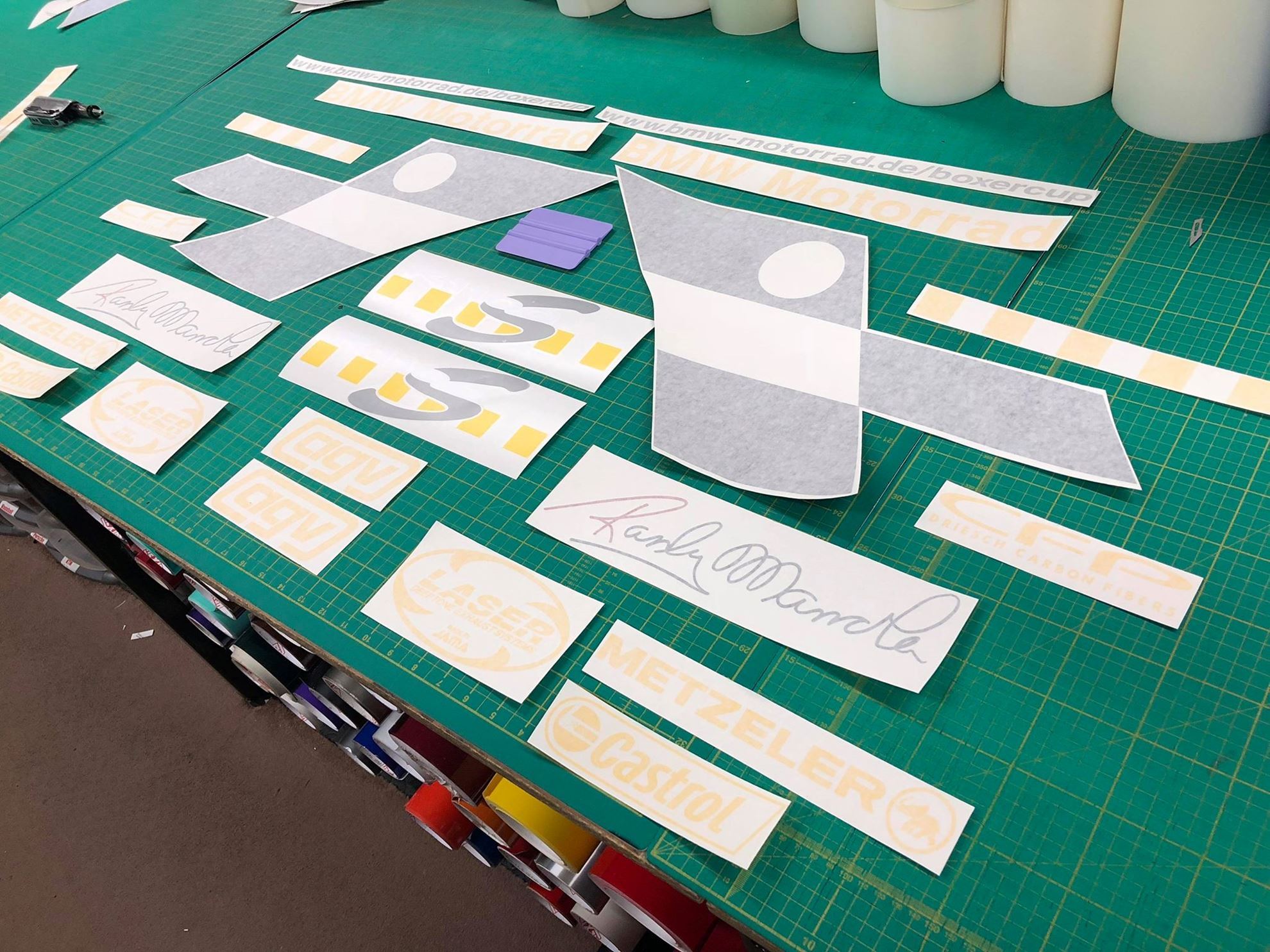 Zen Graphics - BMW R 1100 S Boxer Cup 2004 Decals / Stickers