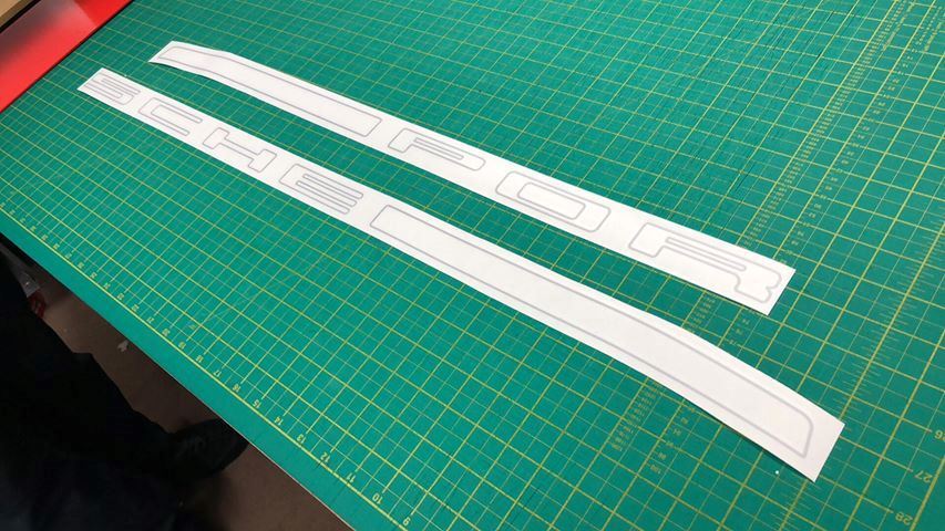 Zen Graphics - 944 / 924 Turbo replacement rear Decal