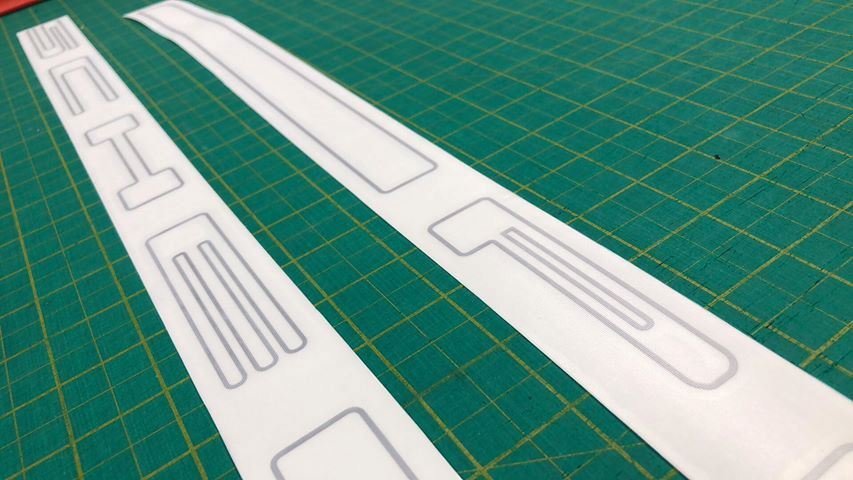 Zen Graphics - 944 / 924 Turbo replacement rear Decal