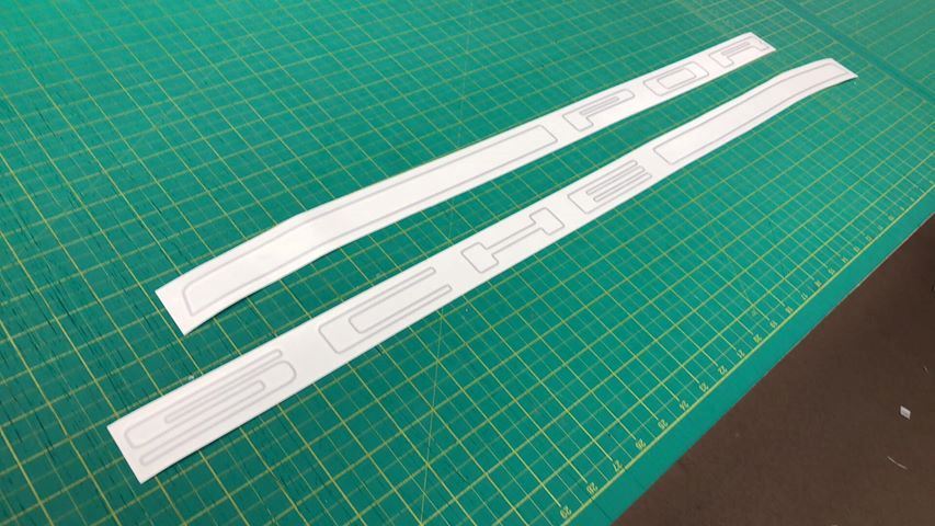 Zen Graphics - 944 / 924 Turbo replacement rear Decal