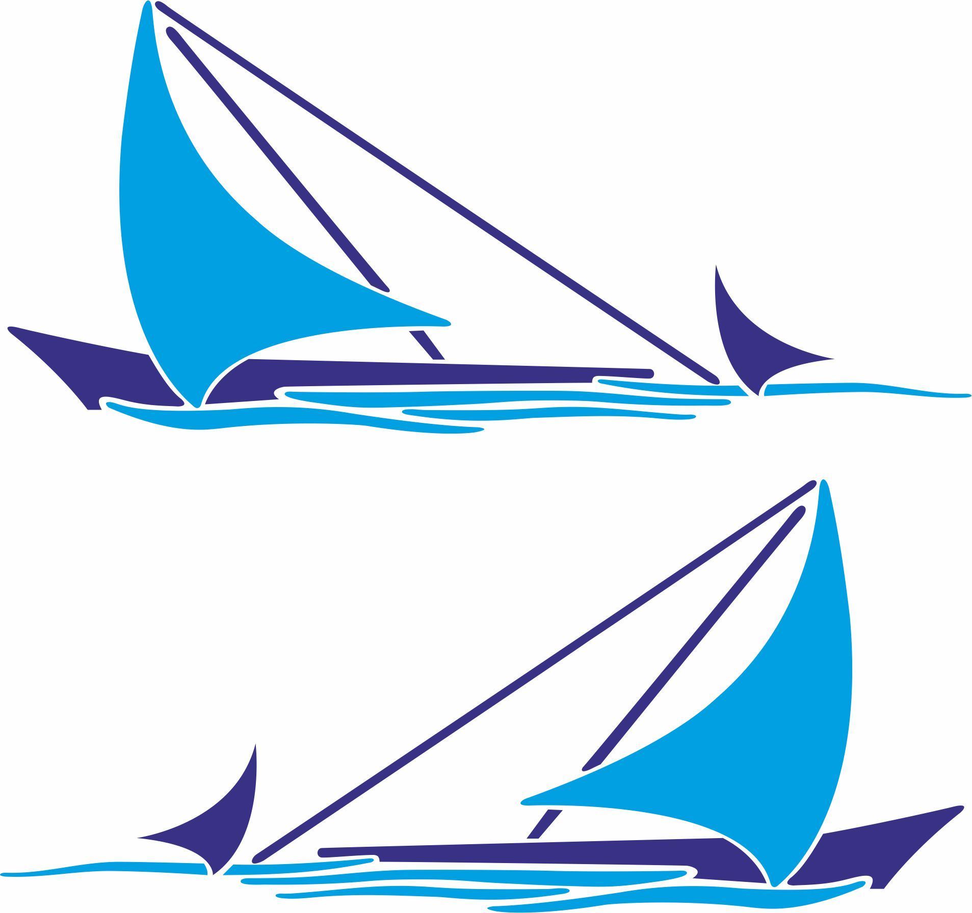 Zen Graphics - Sailing Boat General panel Decals / Stickers