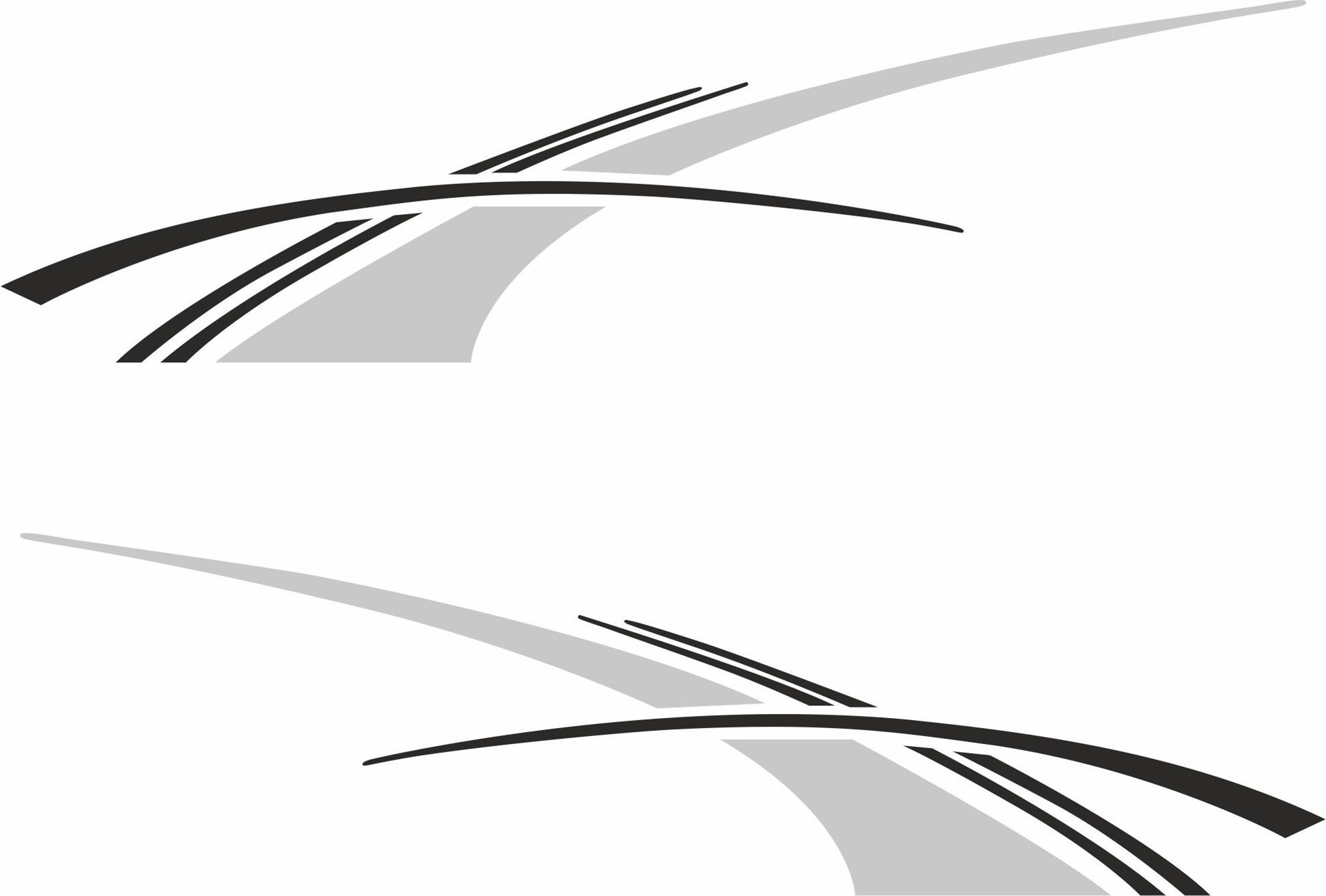 Zen Graphics - Swoosh General panel Decals / Stickers