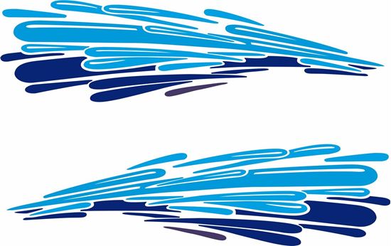 Zen Graphics - Water Wave General panel Decals / Stickers