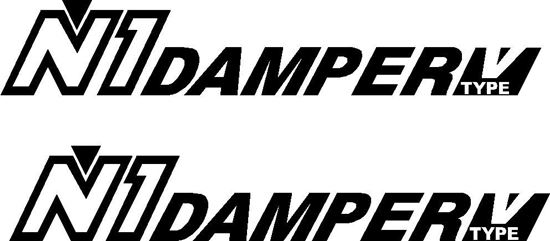 Zen Graphics - "N1 Damper V Type" Decals / Stickers