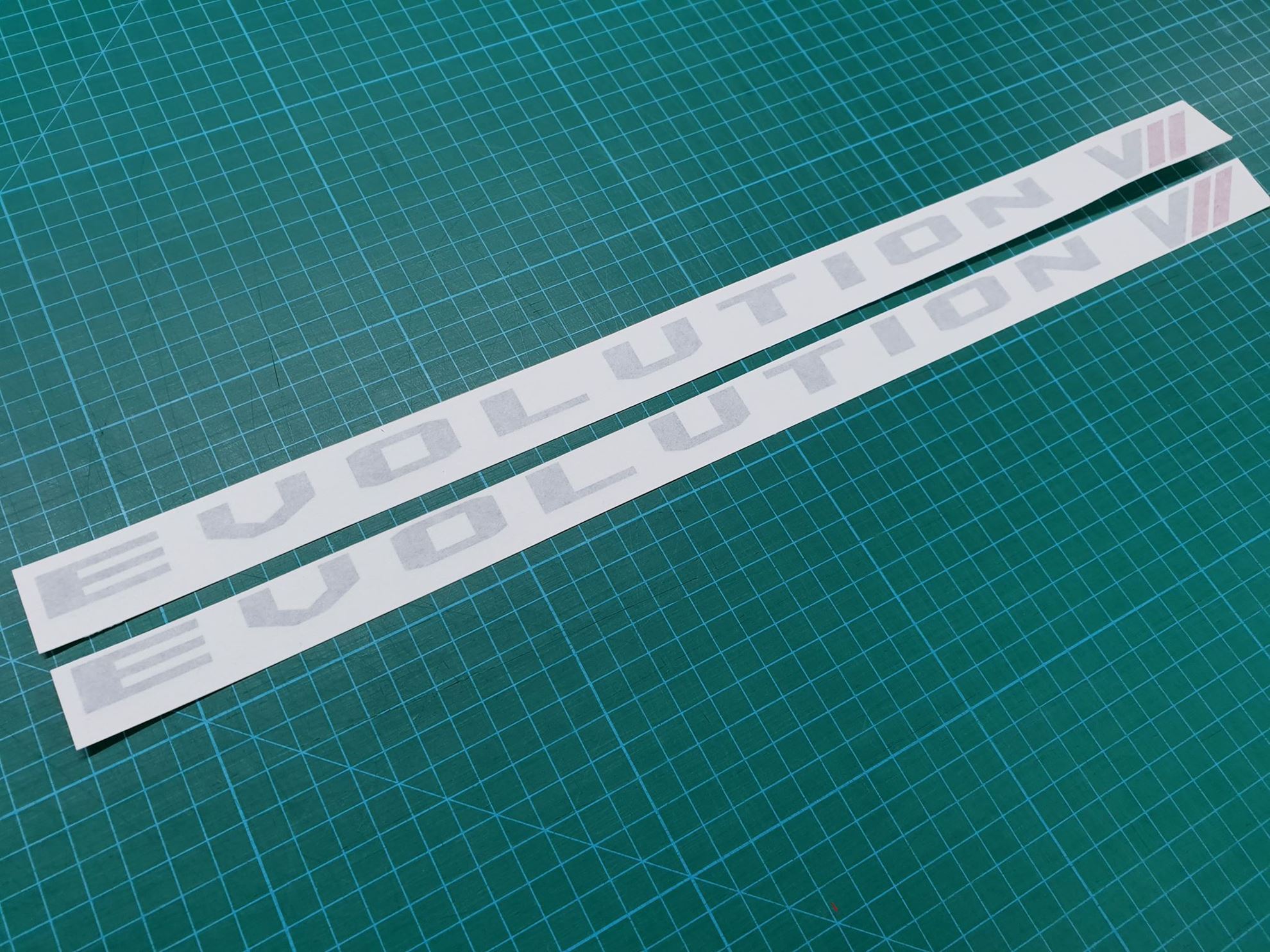 Zen Graphics - Mitsubishi Lancer evolution 7 side door Decals / Stickers