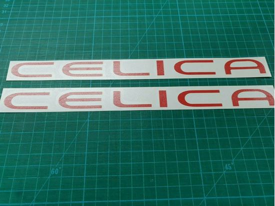 Zen Graphics - Celica 1999 - 2006 rear Inlay Vinyl Decal / Sticker