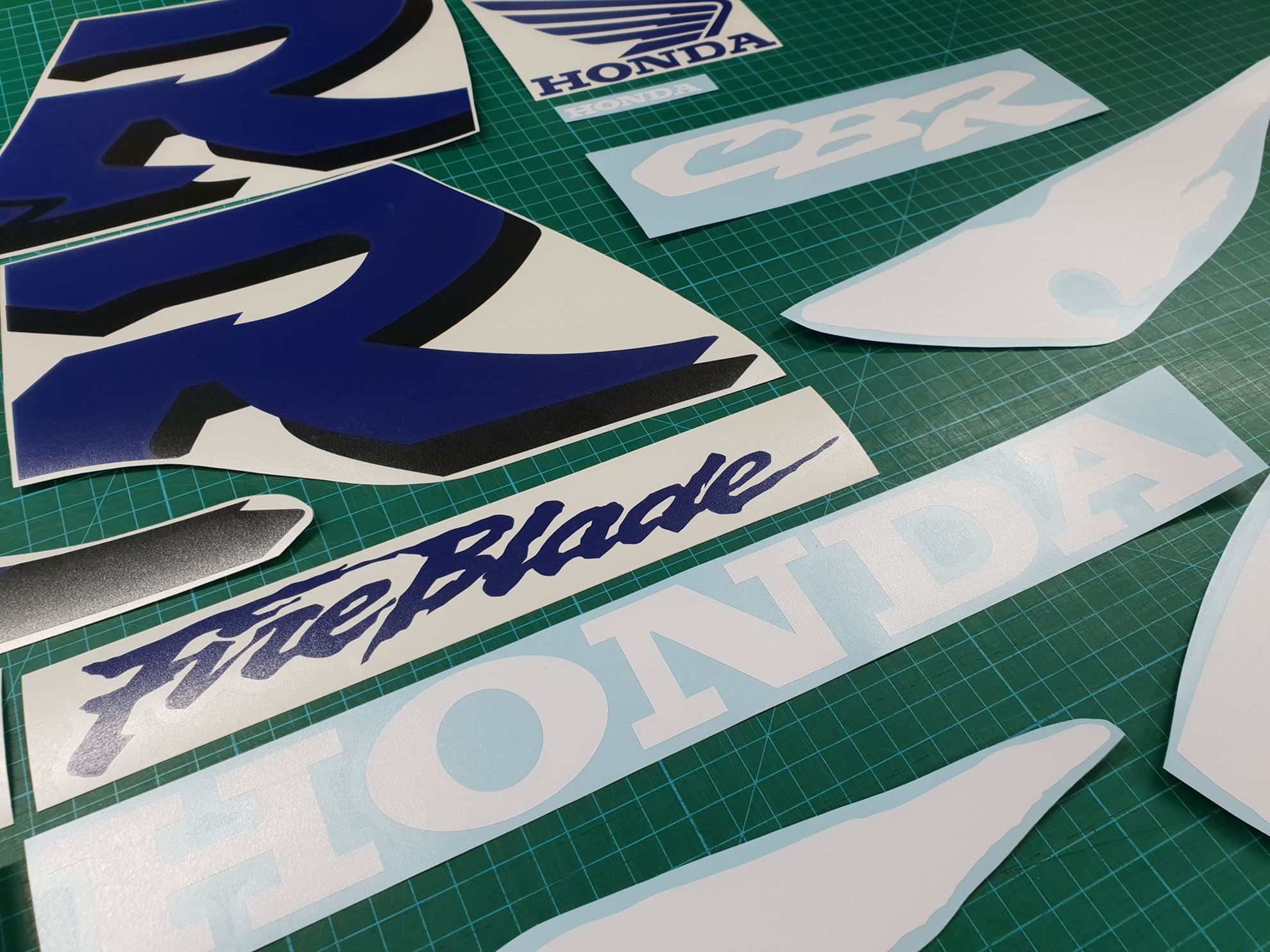 Zen Graphics - Honda CBR 900RR Full Fireblade 1998 replacement Decals ...