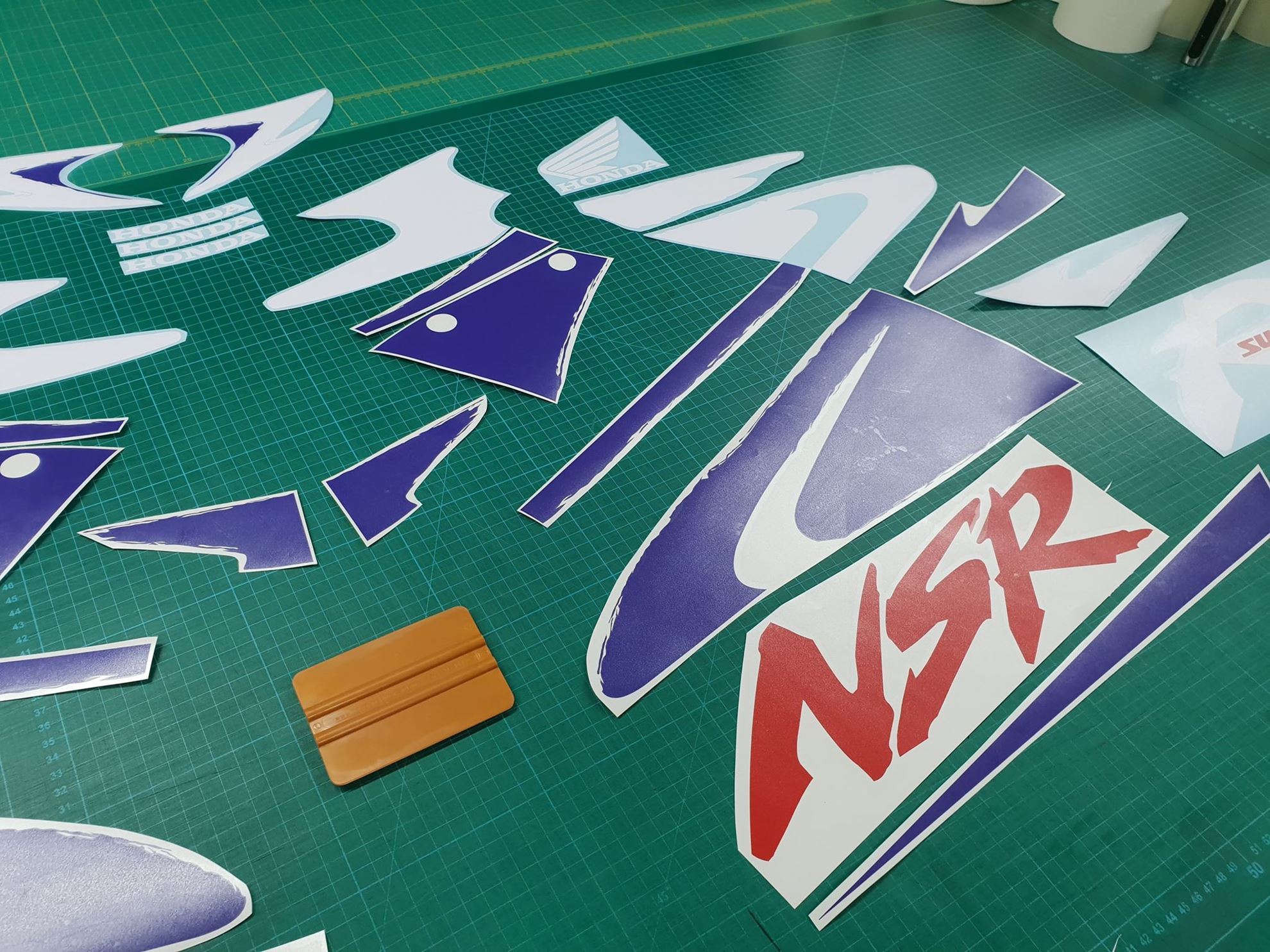 Zen Graphics - Honda NSR 125 1998 - 1999 replacement Decals / Stickers