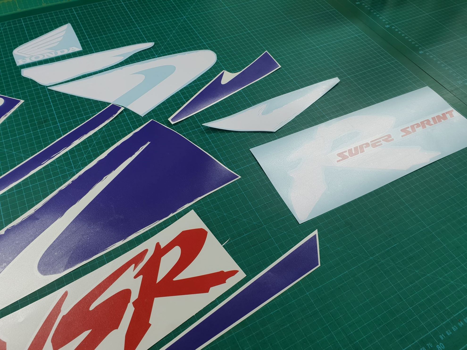 Zen Graphics - Honda NSR 125 1998 - 1999 replacement Decals / Stickers