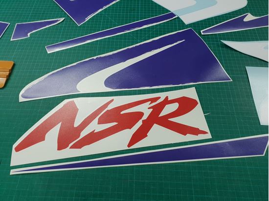 Zen Graphics - Honda NSR 125 1998 - 1999 replacement Decals / Stickers