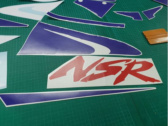 Zen Graphics - Honda NSR 125 1998 - 1999 replacement Decals / Stickers