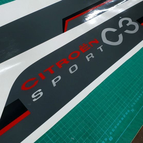 Zen Graphics - Citroen C3 Sport side Stripes