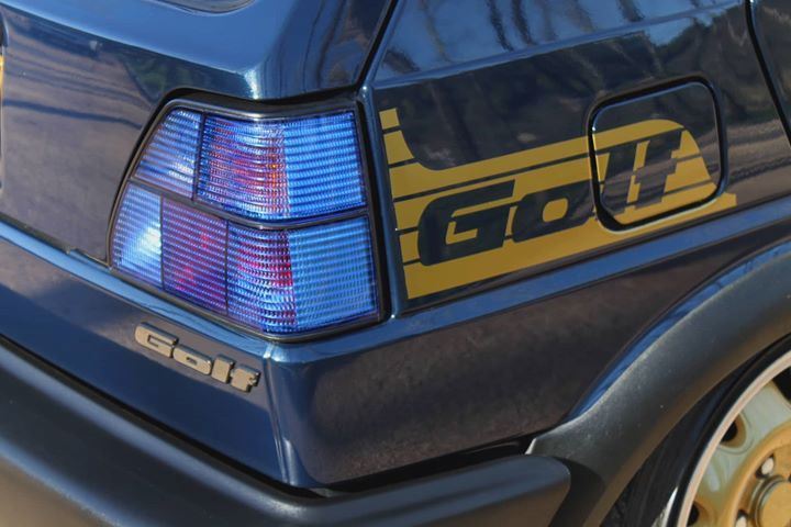 Zen Graphics - MK2 Golf side rear quarter "Golf" Decals / Stickers