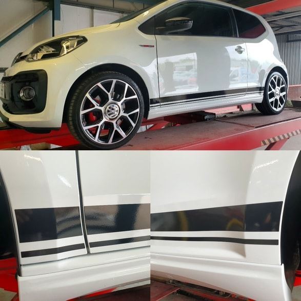 Zen Graphics - UP GTI 3 Door side Stripes / Stickers