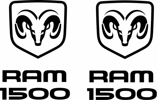 Zen Graphics Dodge Ram 1500 Decals Stickers