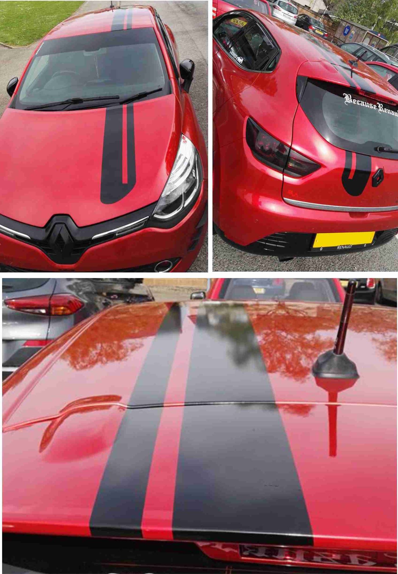 Zen Graphics - Renault Clio / Twingo OTT Stripes / Stickers