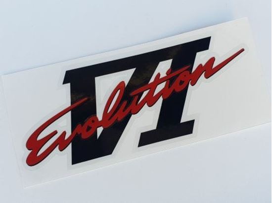 Zen Graphics - Mitsubishi Evolution 6 replacement rear Decal / Sticker