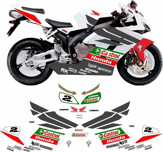 Zen Graphics - Honda CBR 1000RR 2003 Team Castrol Honda VTR replica ...