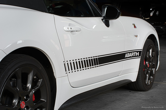 Zen Graphics - Fiat 124 Spider Abarth side stripes / Stickers