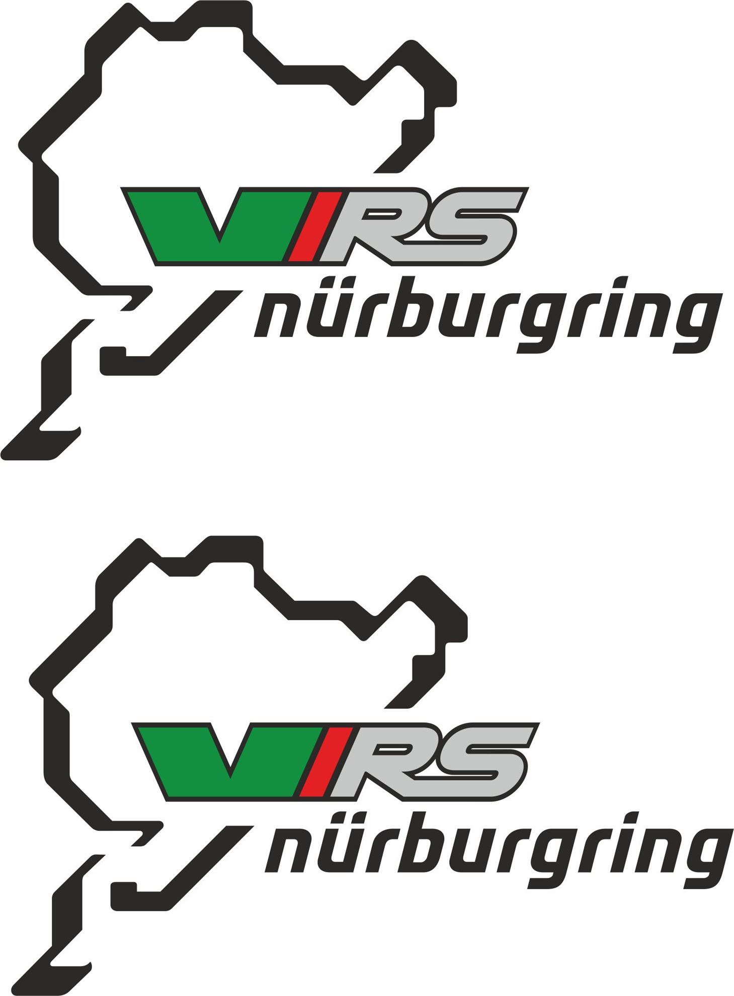 Zen Graphics - Skoda "VRS Nurburgring" Decals / Stickers