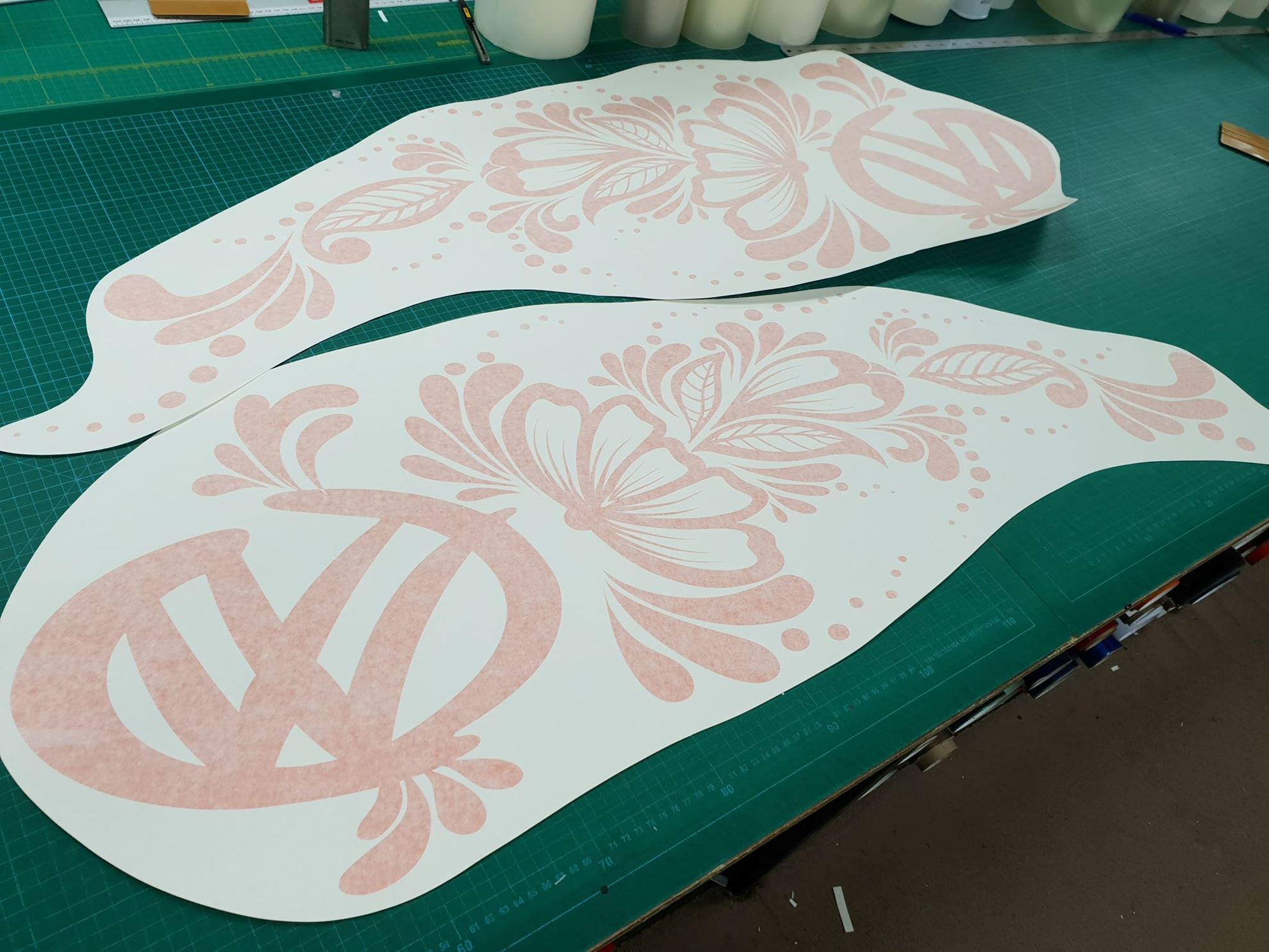 Zen Graphics - VW T4 / T5 / T6 side Floral Decals / Stickers