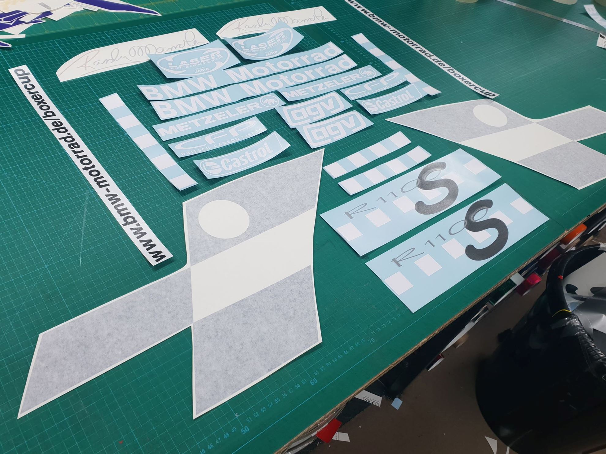 Zen Graphics - BMW R 1100 S Boxer Cup 2004 Decals / Stickers