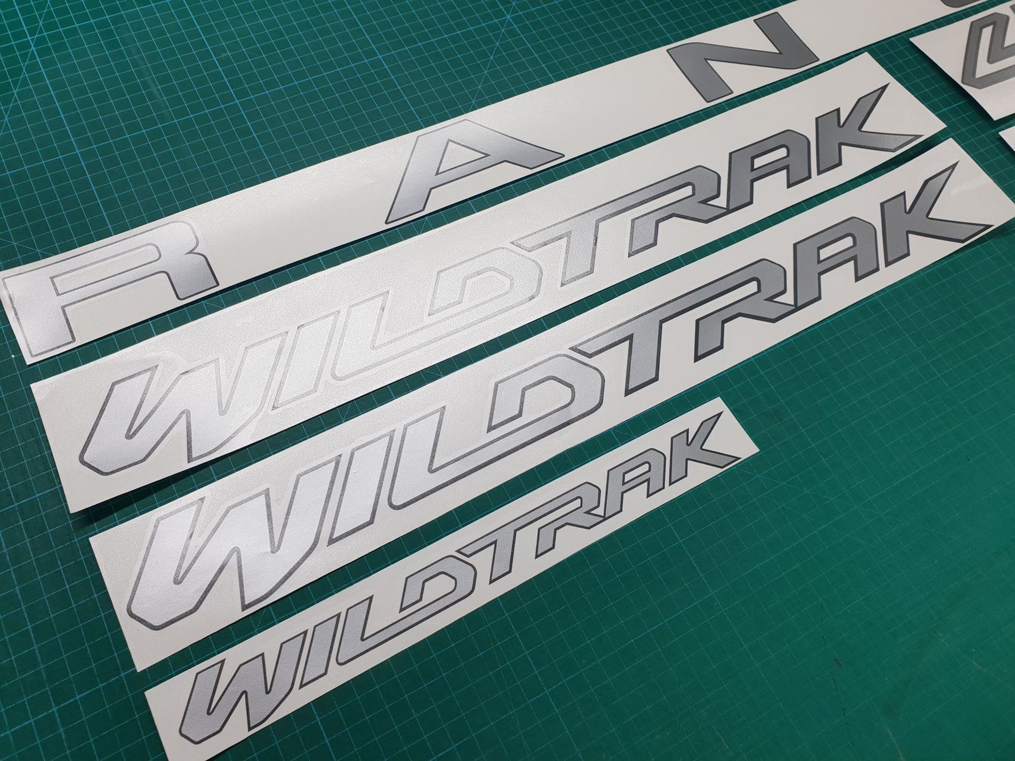 Zen Graphics - Ford Ranger Wildtrak 2018 - 21 full replacement Decals ...