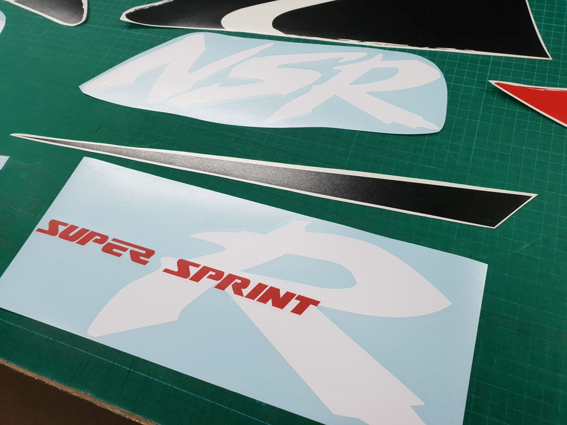 Zen Graphics - Honda NSR 125 1998 - 1999 replacement Decals / Stickers