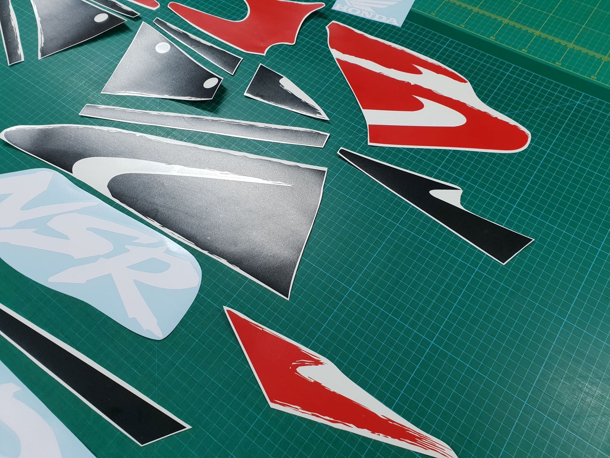 Zen Graphics - Honda NSR 125 1998 - 1999 replacement Decals / Stickers