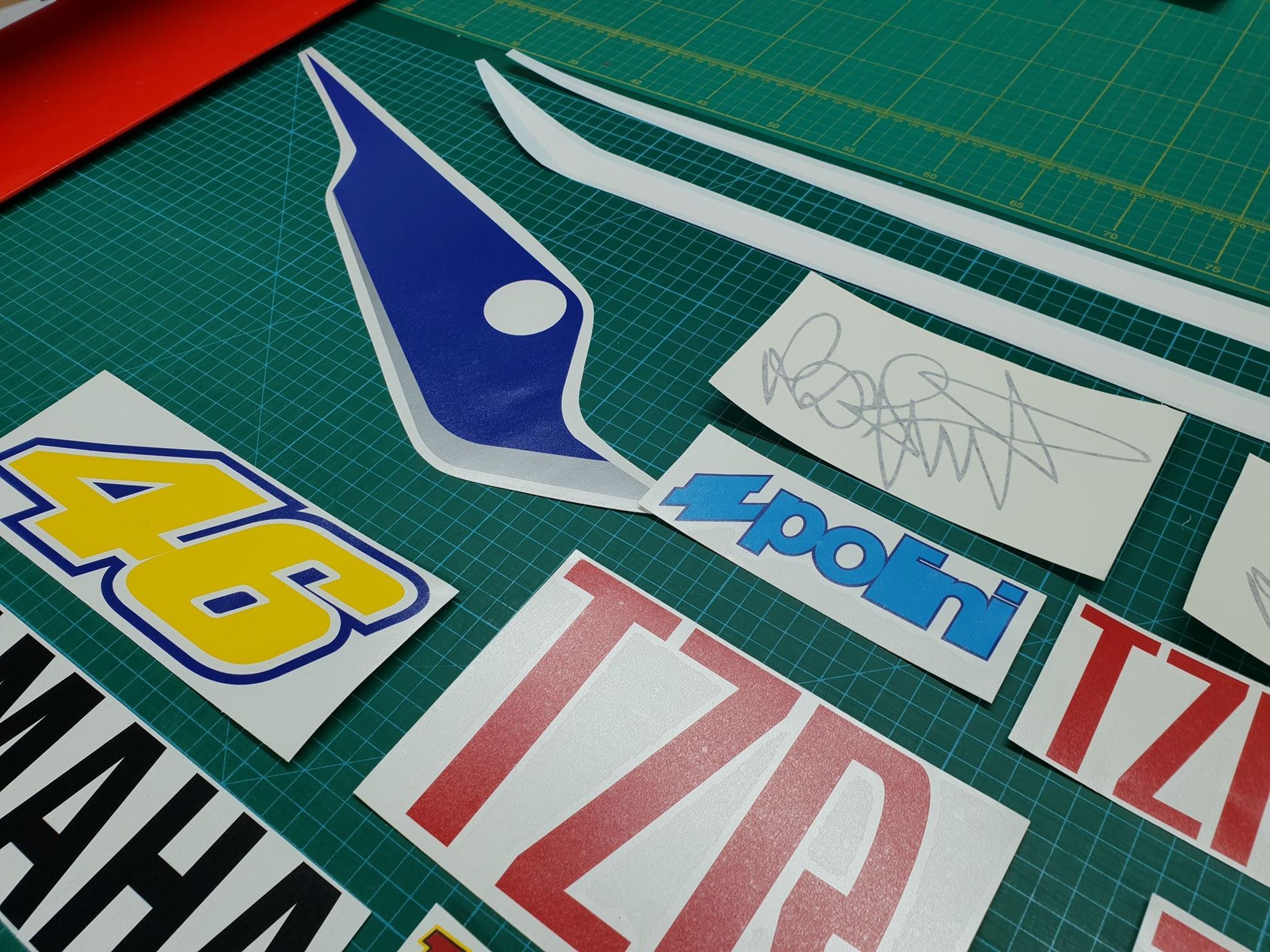 Zen Graphics - Yamaha TZR 50 Rossi 2006 Decals / Stickers