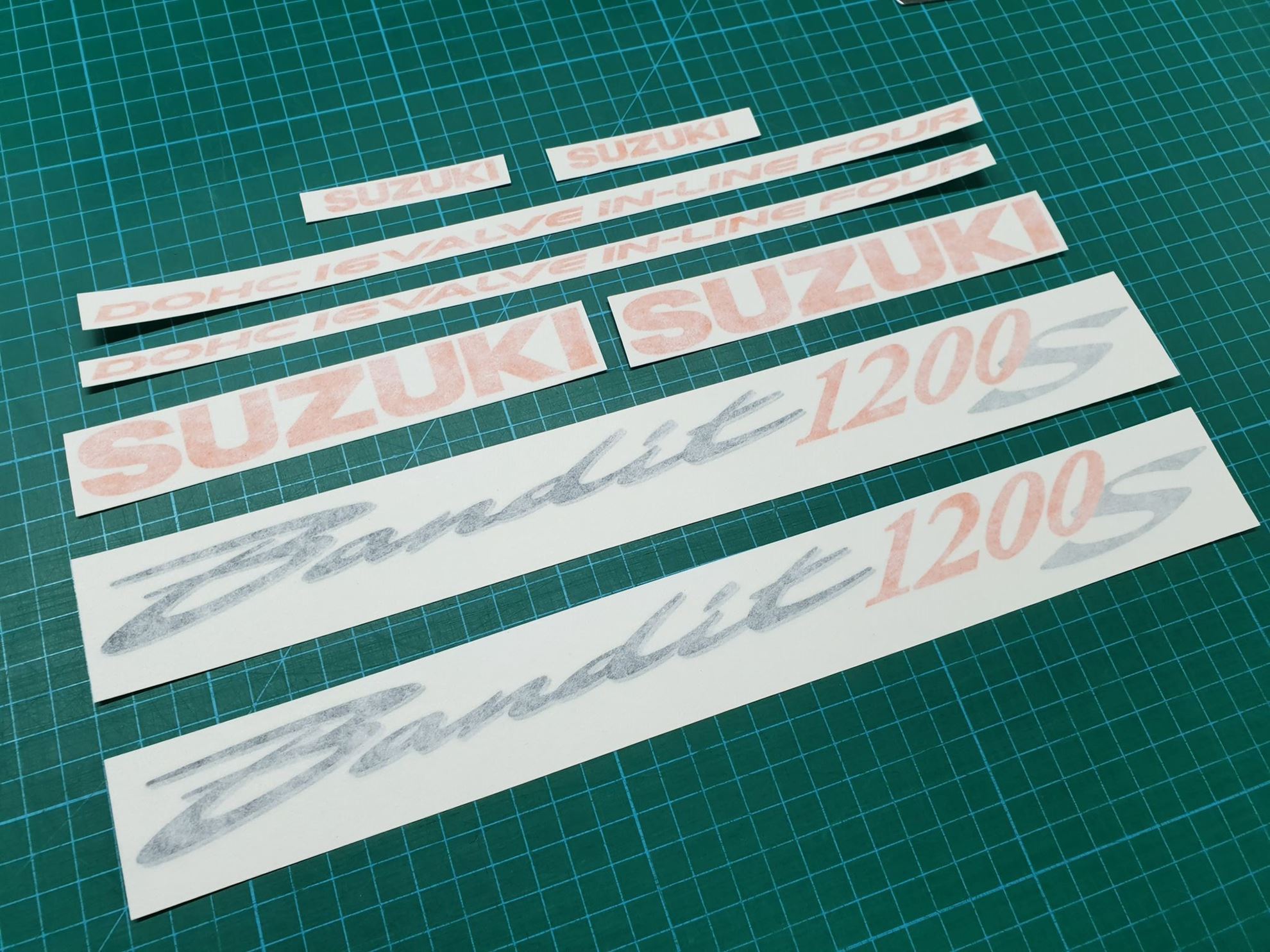 Zen Graphics - Suzuki Bandit GSF 1200S replacement Decals / Stickers