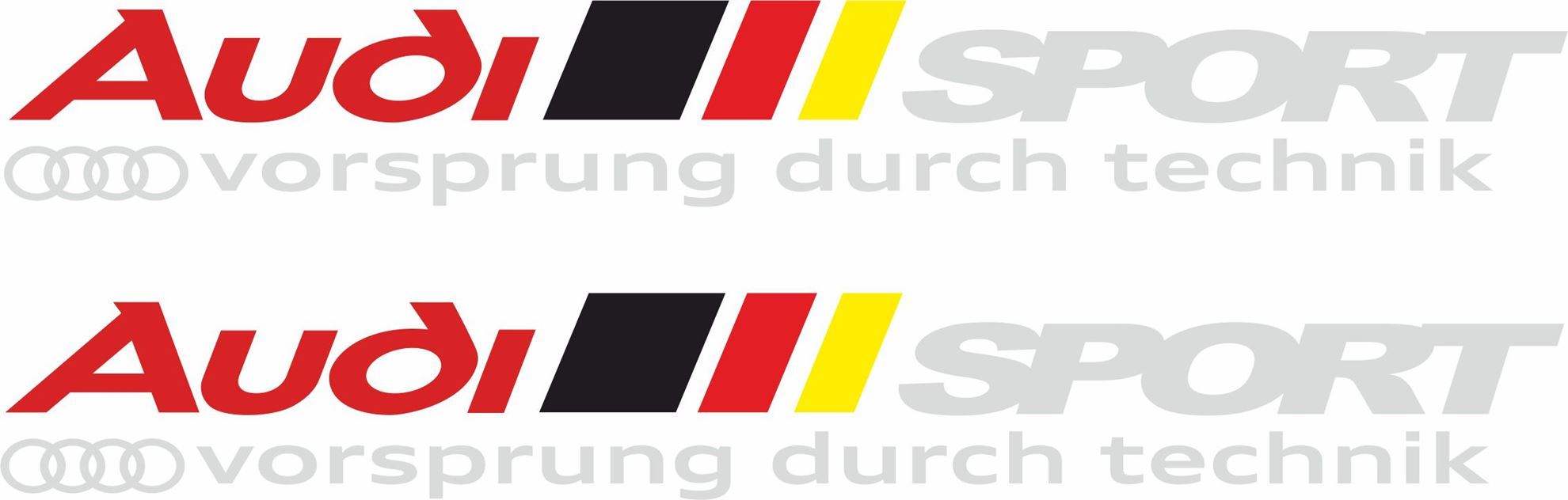 Zen Graphics - "Audi Sport..." Decals / Stickers