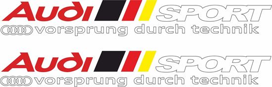 Zen Graphics - "Audi Sport..." Decals / Stickers
