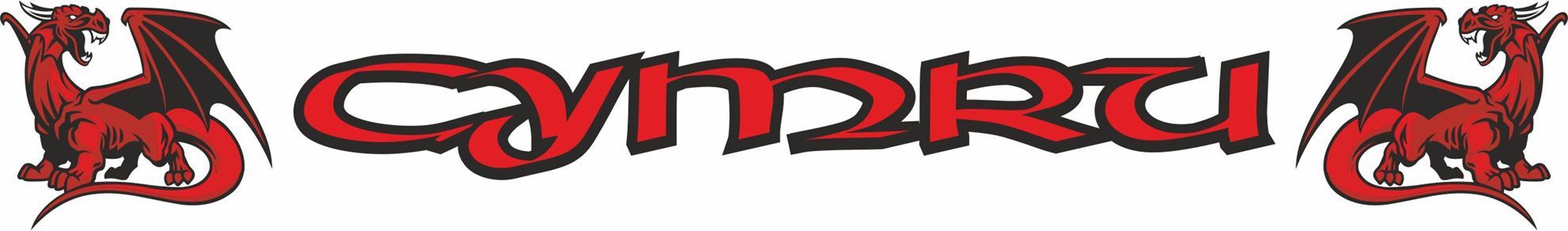 Zen Graphics - "Cymru" windscreen / Panel Decal / Sticker